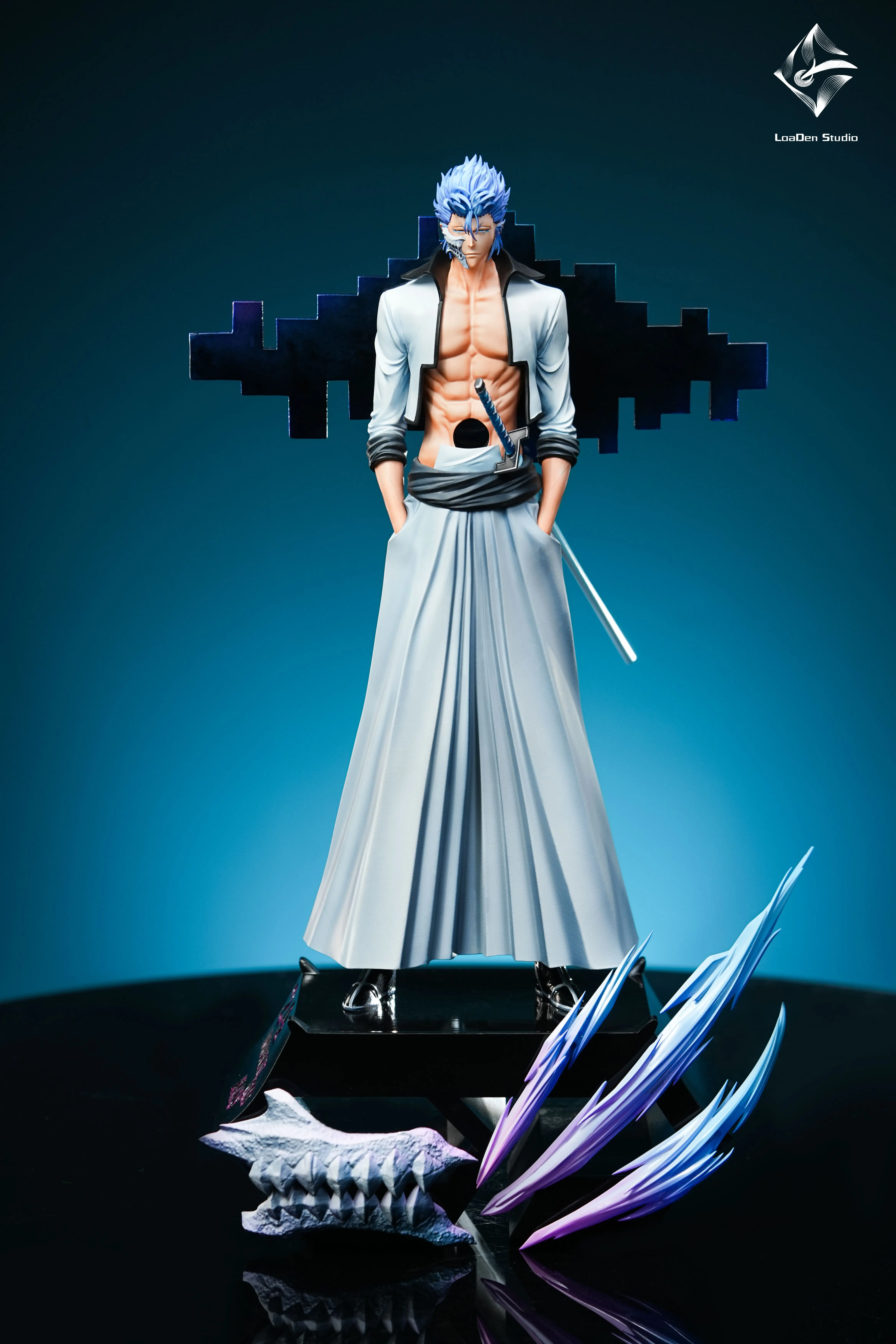 【Pre-sale】1/6 Scale 004 Grimmjow Jaegerjaques-Bleach-LoaDen Studio ...