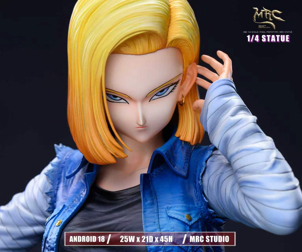 【Pre-sale】1/4 and 1/1 Scale Android 18-MRC Studio - weareanimecollectors