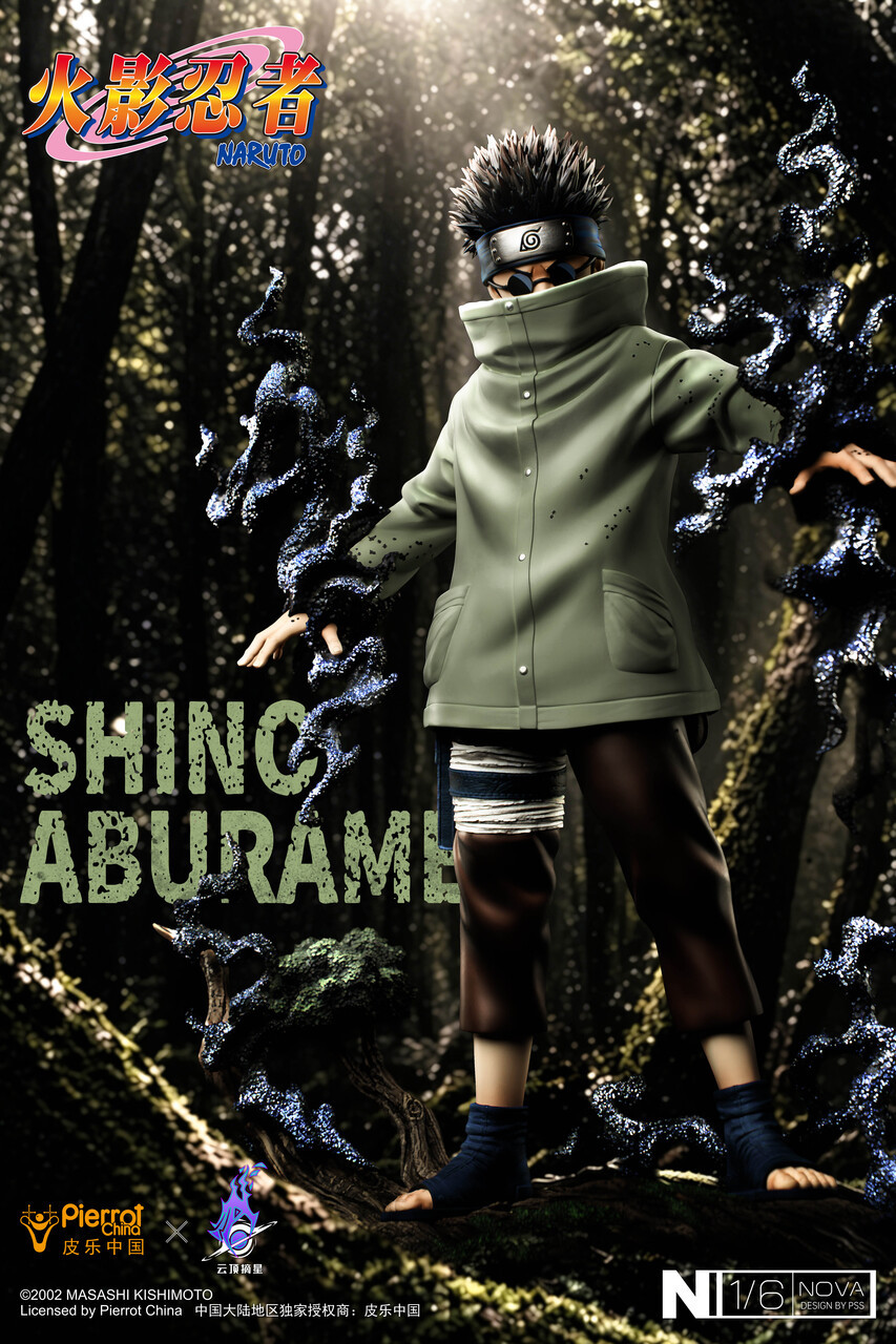 【Pre-sale】1/6 Scale Aburame Shino Licensed-Naruto-PickStar Studio ...
