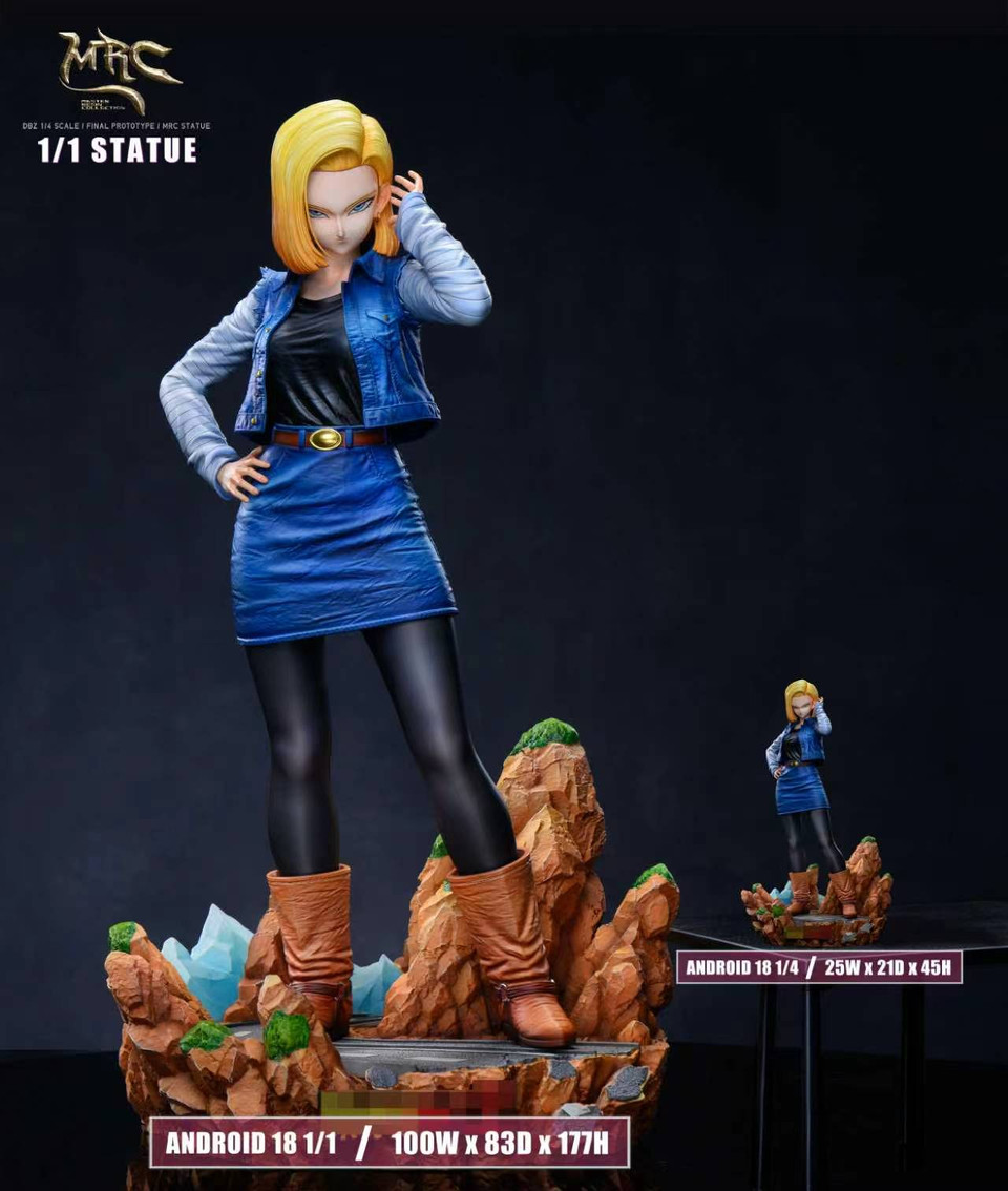 【Pre-sale】1/4 and 1/1 Scale Android 18-MRC Studio - weareanimecollectors