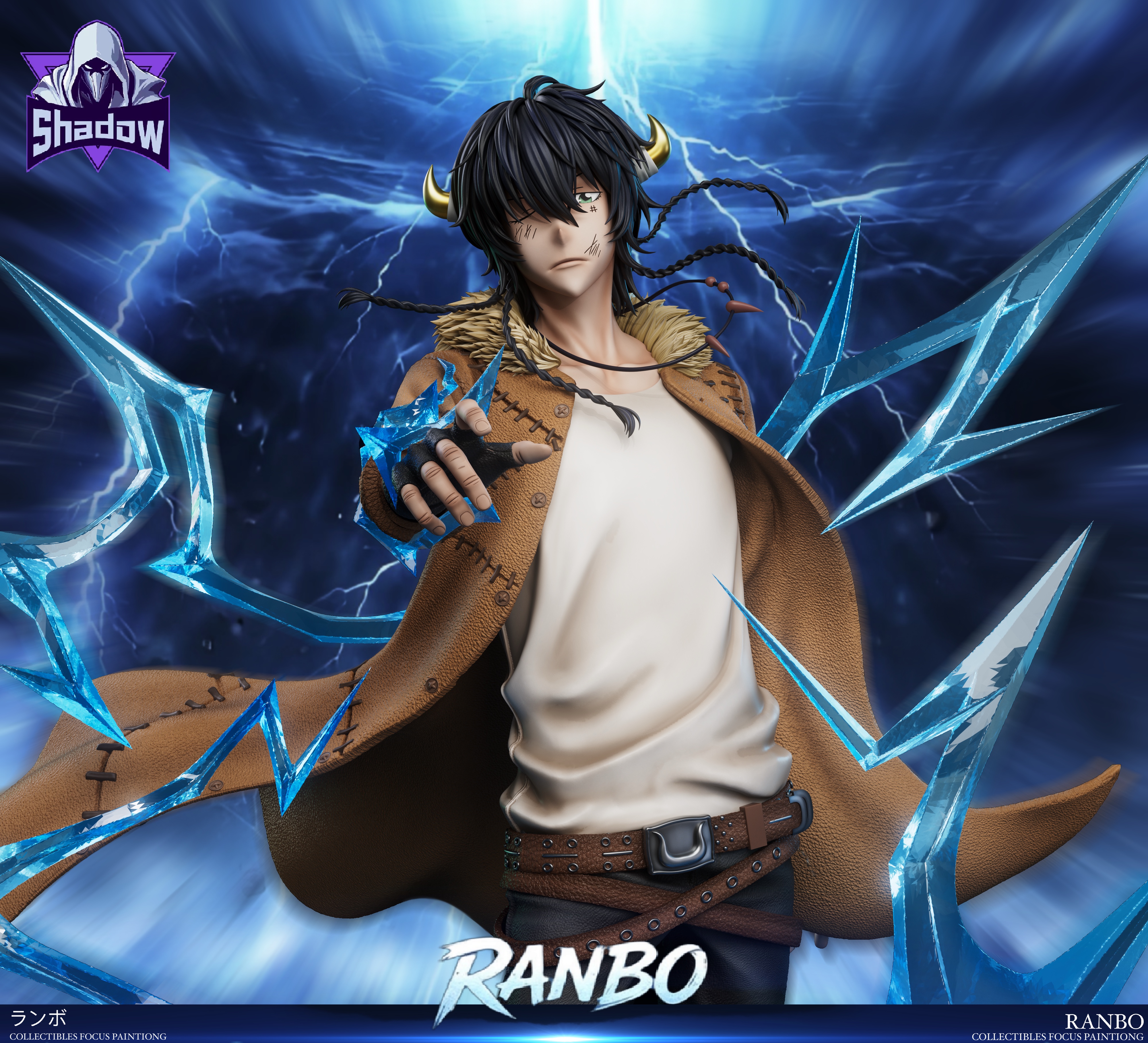 【Pre-sale】1/6 Scale Ranbo-HITMAN REBORN!-Shadow Studio ...