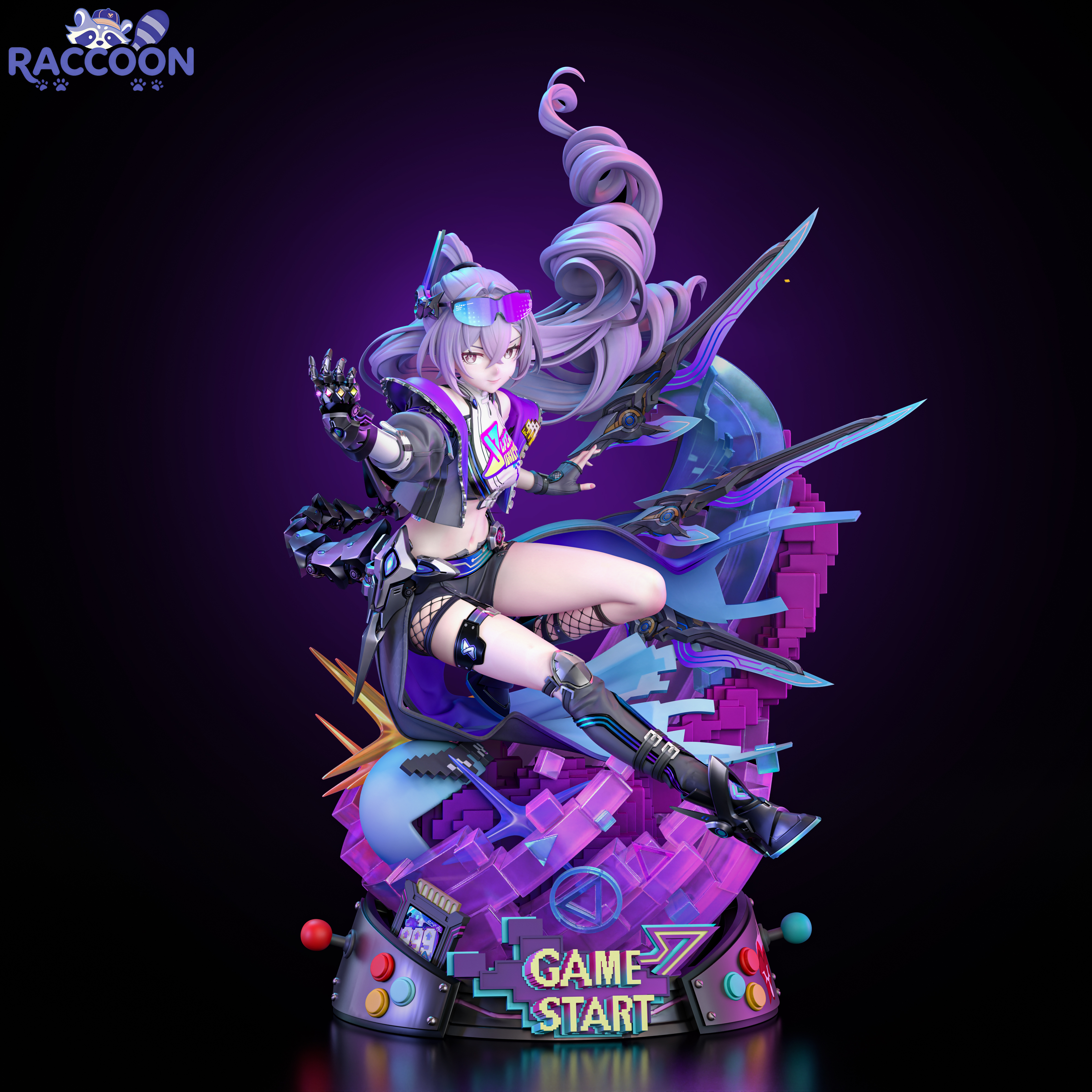 【Pre-sale】1/6 Scale Silver Wolf-Honkai: Star Rail-XiaoHuanXiong Studio ...