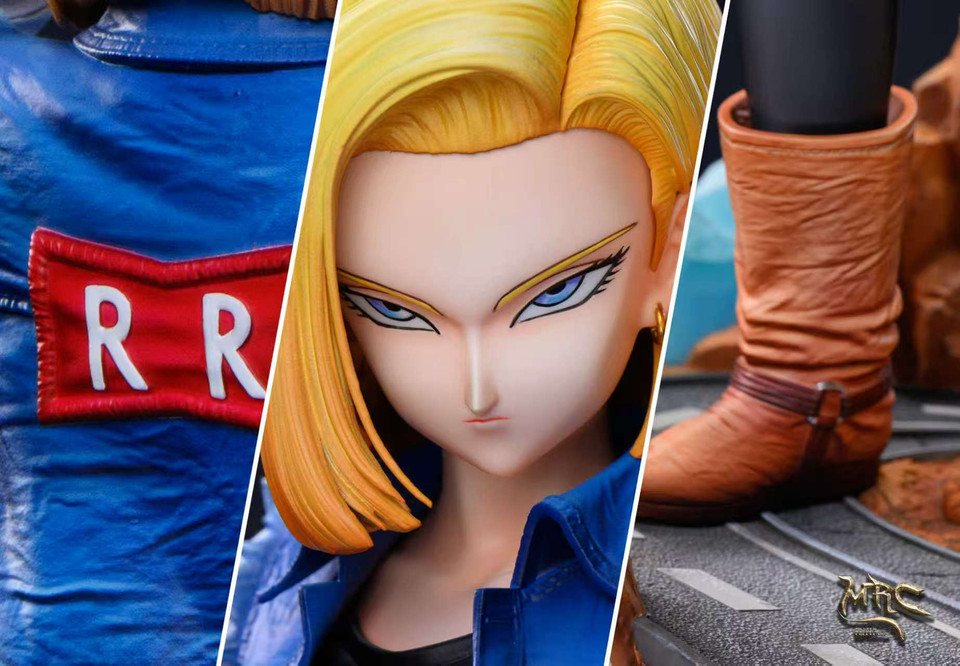 【Pre-sale】1/4 and 1/1 Scale Android 18-MRC Studio - weareanimecollectors