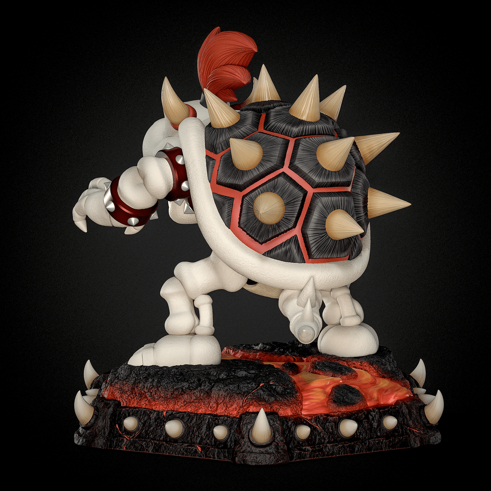 【Pre-sale】Dry Bowser with LED-The Super Mario Bros-Black Swan ...