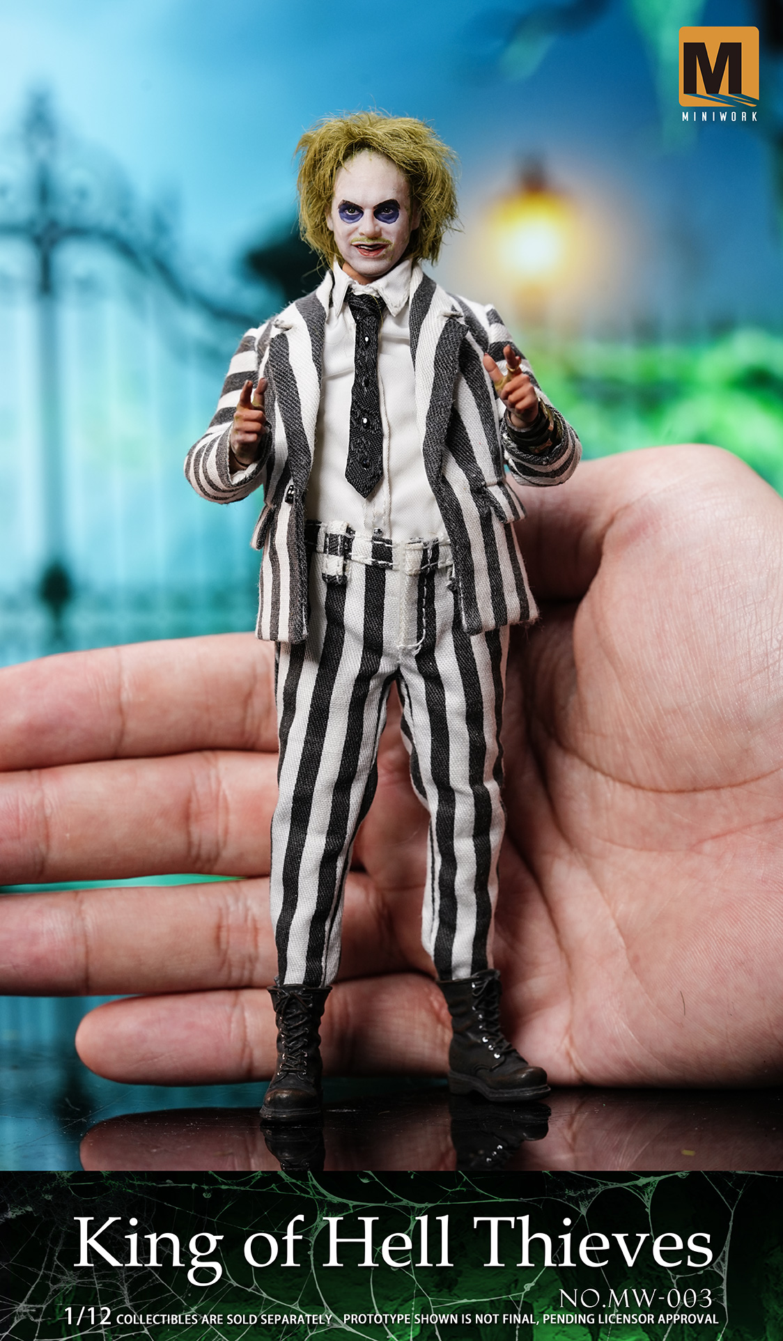 【Pre-sale】1/12 Scale MW-003 King of Hell Thieves Collectible-MINIWORK ...