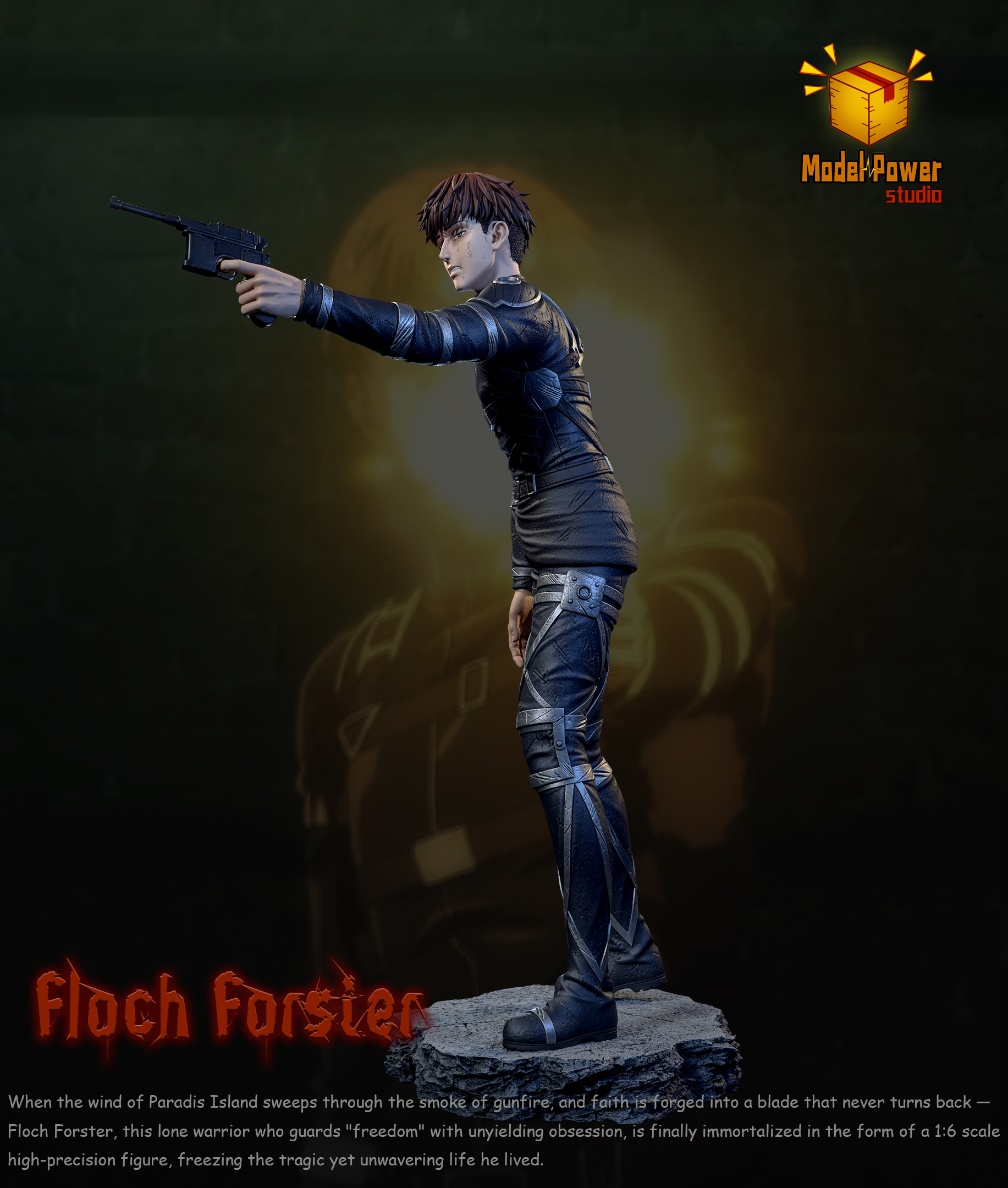 【Pre-sale】1/6 Scale Floch Forster-Model Power Studio - weareanimecollectors