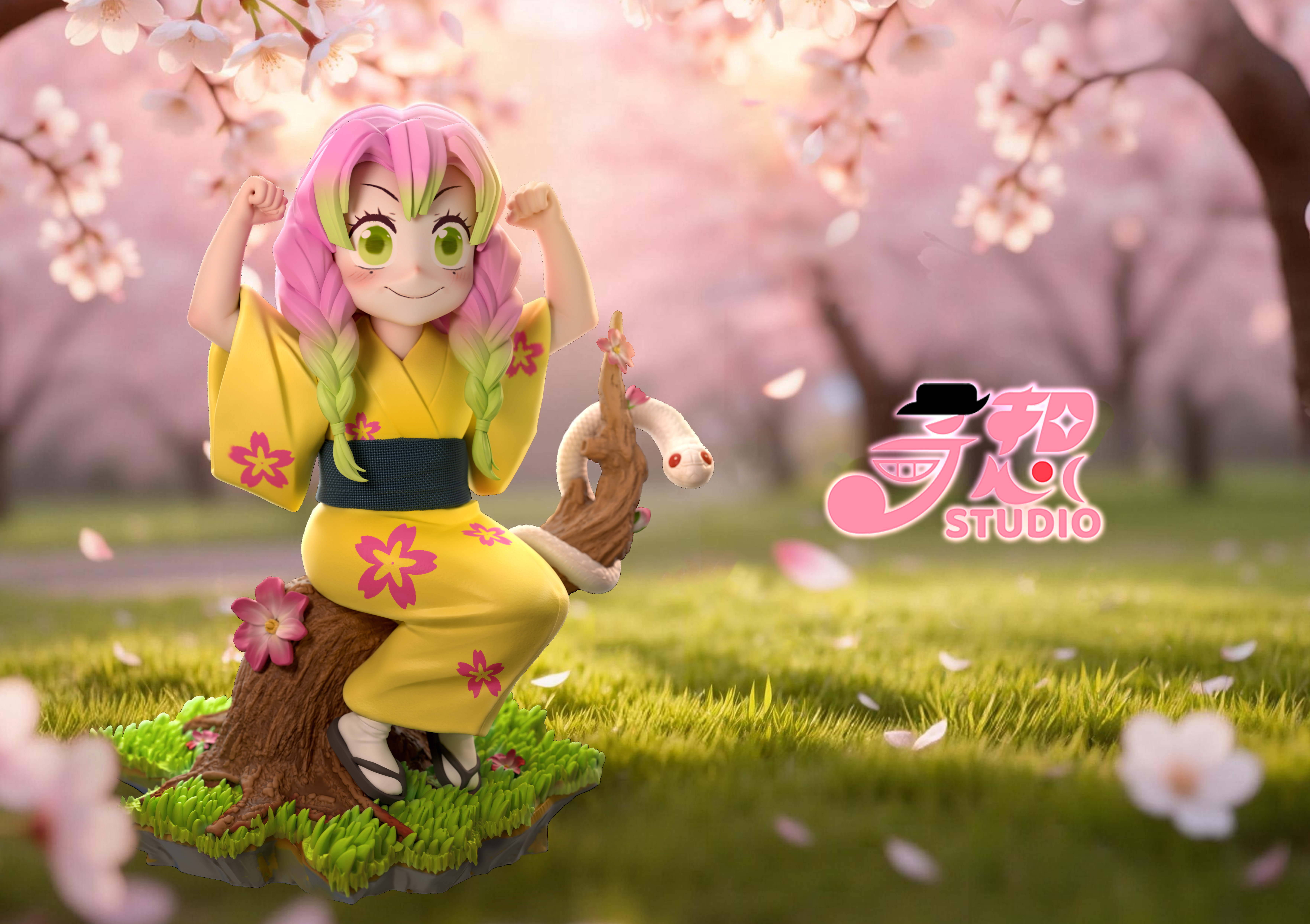 【Pre-sale】Kanroji Mitsuri-QiXiang Studio - weareanimecollectors