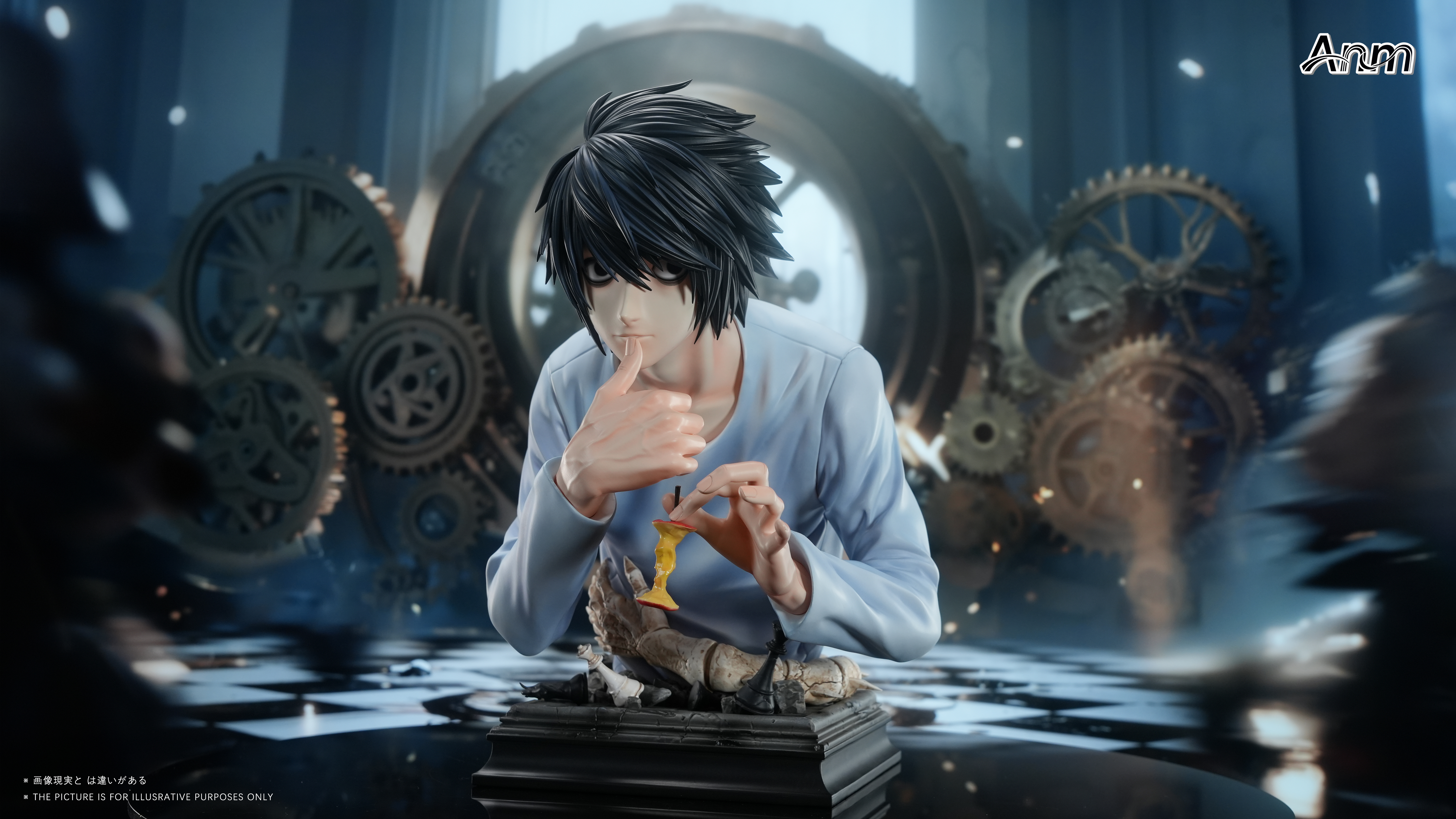 【Pre-sale】1/3 Scale Bust of L lawliet-Anm Studio - weareanimecollectors