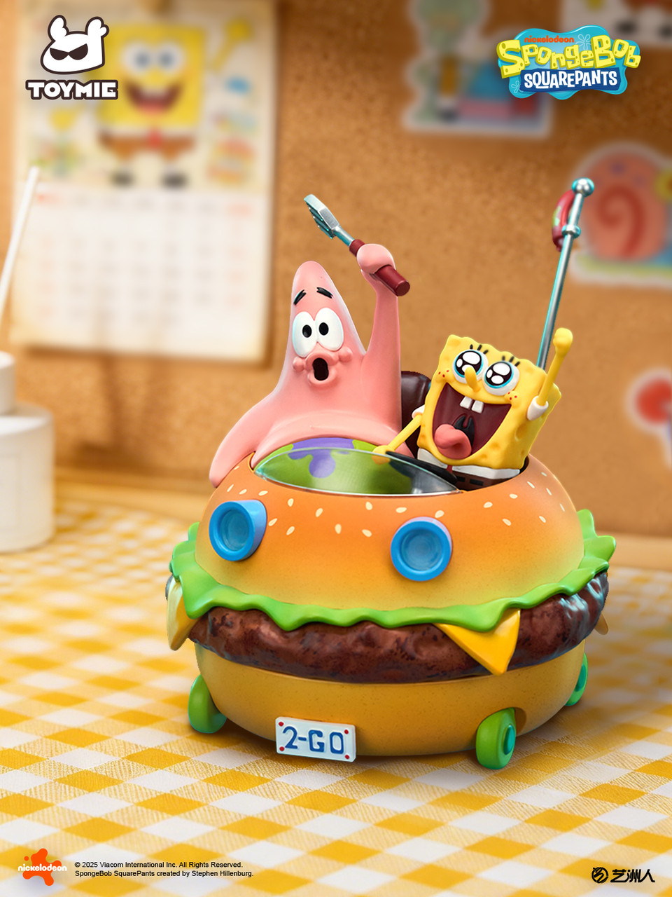 【Pre-sale】Krabby patty Magnetic car with LED-Toymie Studio ...