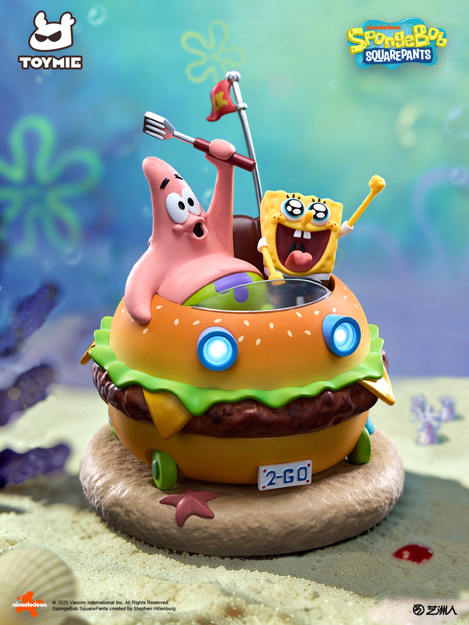 【Pre-sale】Krabby patty Magnetic car with LED-Toymie Studio ...